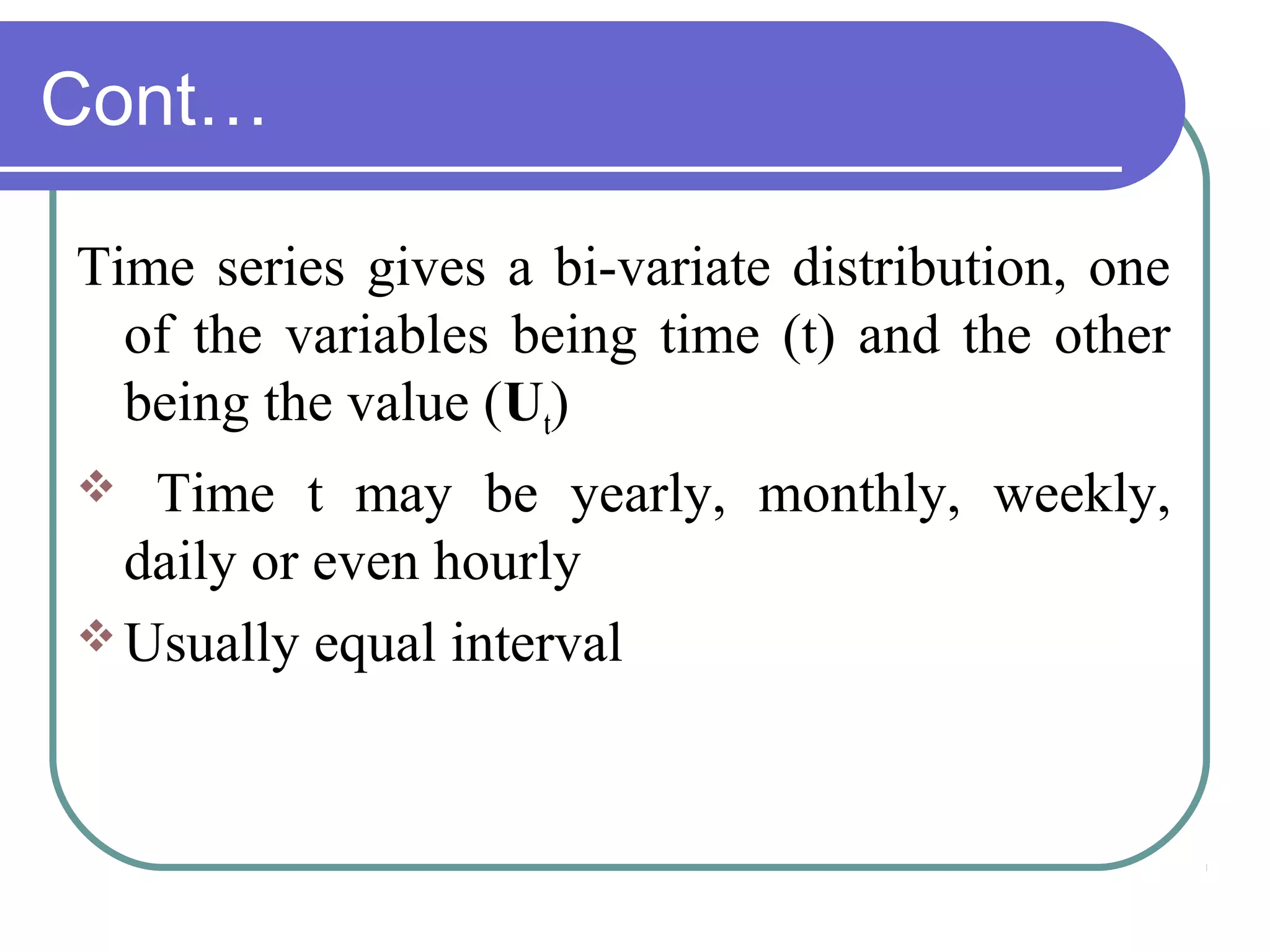 Time series slideshare | PPT