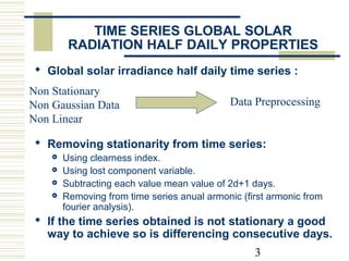 Time series solar radiation forecasting | PPT