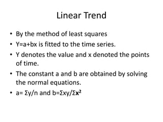 Time series statastics | PPT