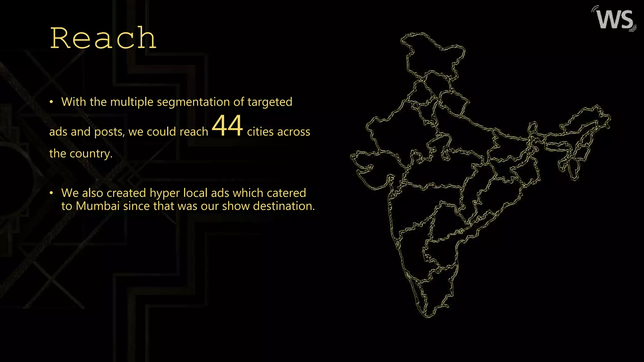 Times Glamour exhibition marketing by Webshakers | PPT