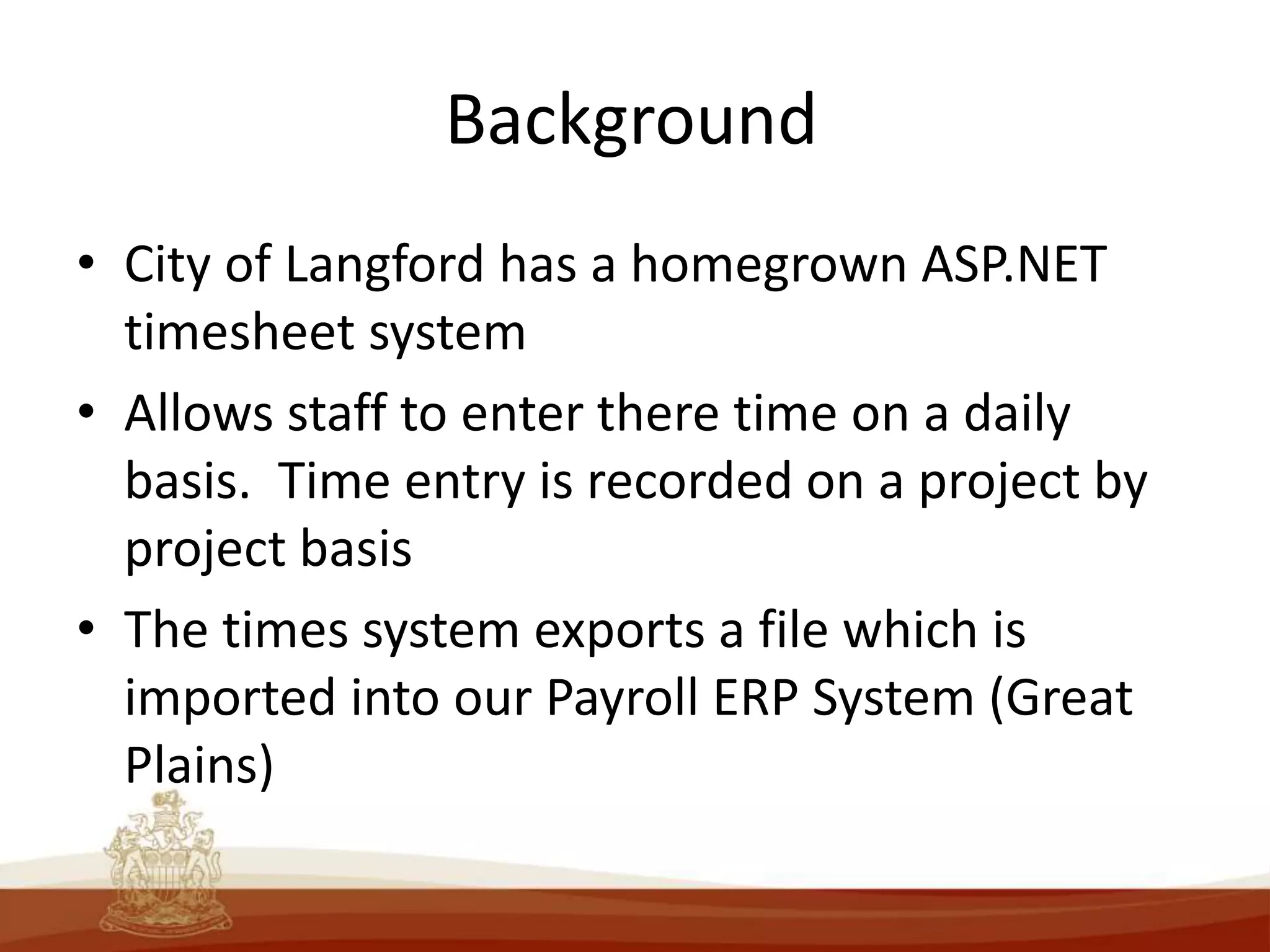 Timesheet Approval Process | PPT