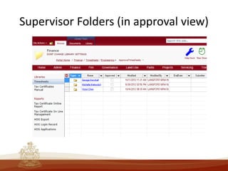 Timesheet Approval Process | PPT
