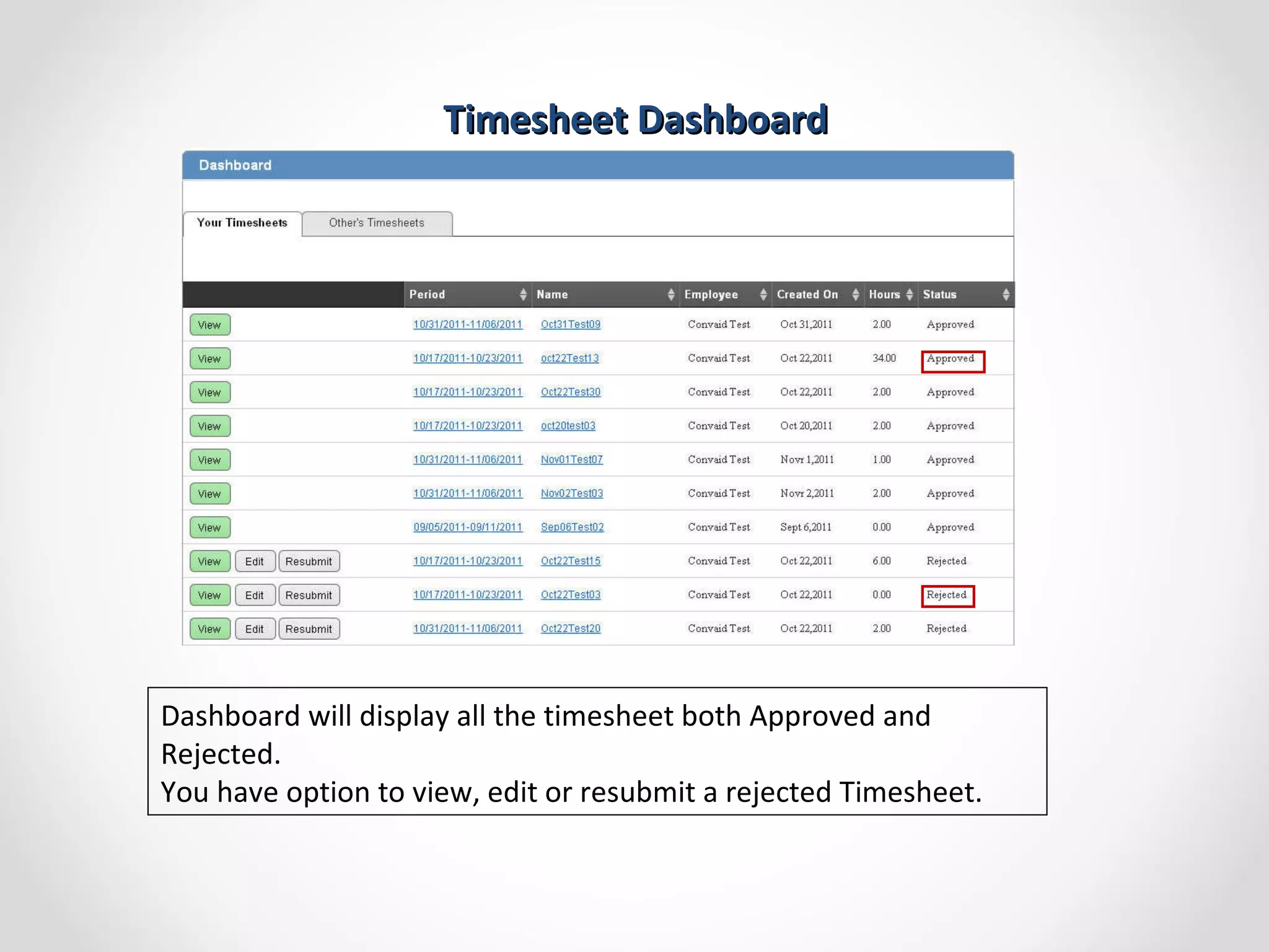 Time sheet app | PPT