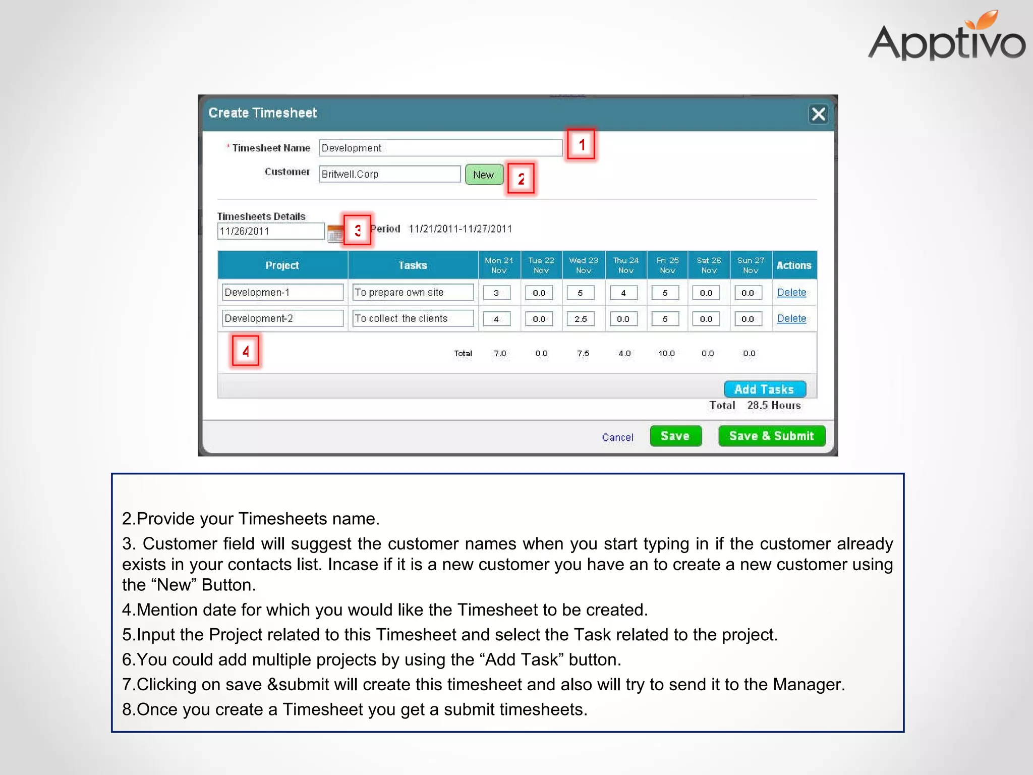 Time sheet app | PPT