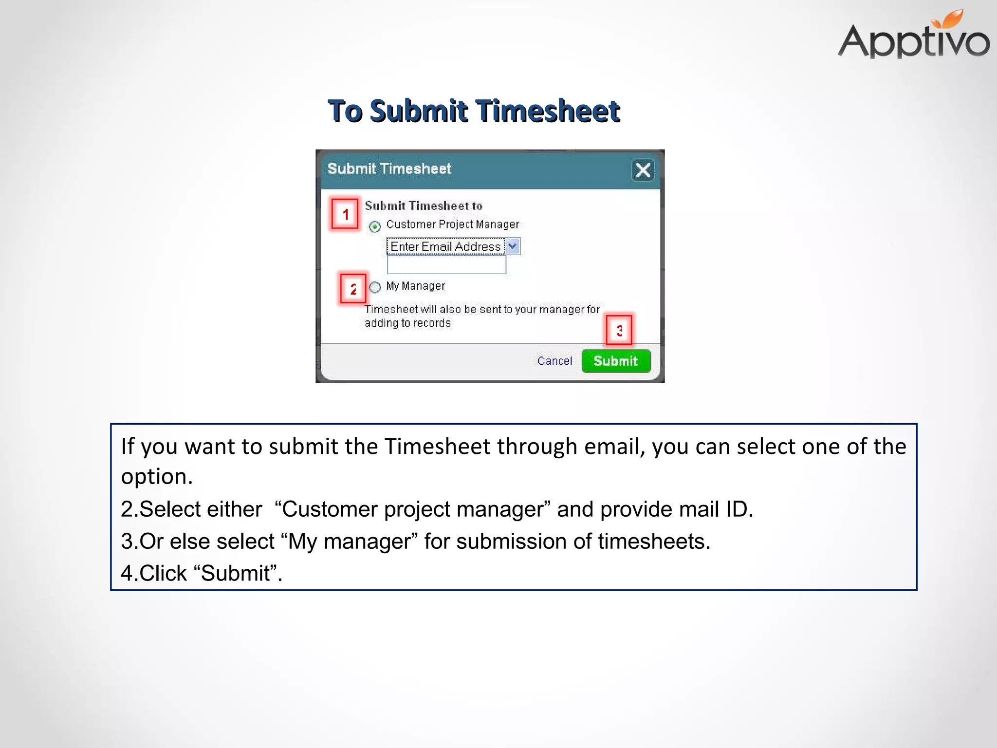 Time sheet app | PPT