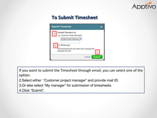 Time sheet app | PPT