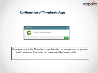 Time sheet app | PPT