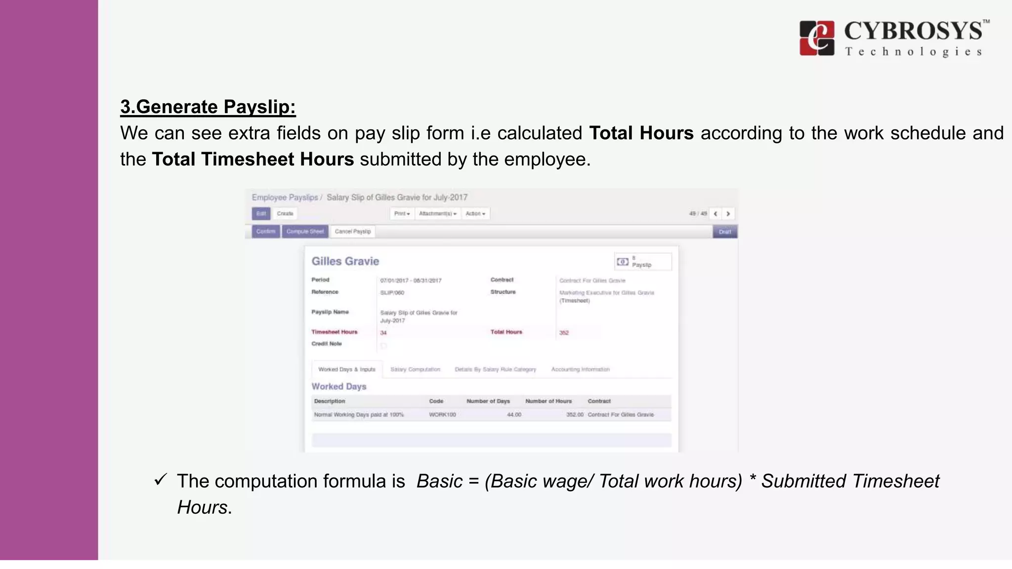 Timesheet based payroll | PPTX