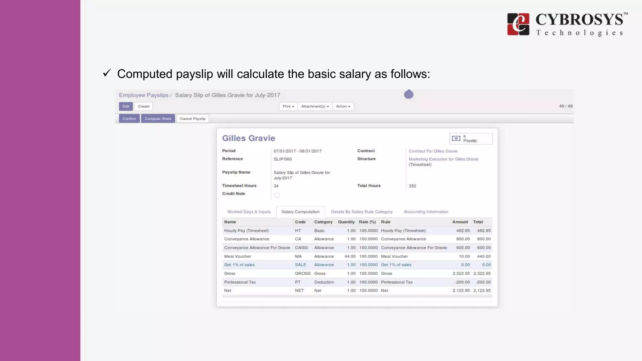 Timesheet based payroll | PPTX