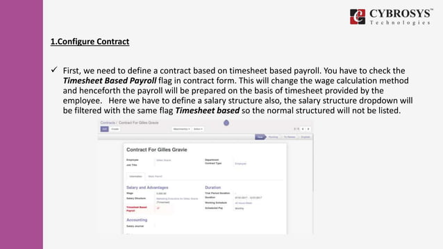 Timesheet based payroll | PPTX