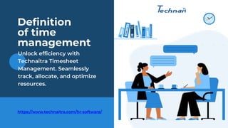 A Comprehensive Guide to Timesheet Management | PPTX