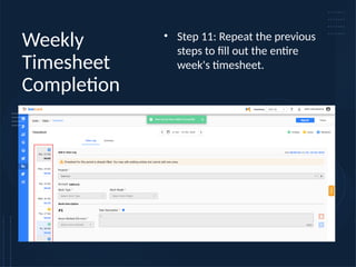 Timesheet_Submission_Guide in SAP Environment | PPT