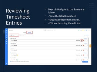 Timesheet_Submission_Guide in SAP Environment | PPTX