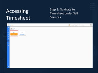 Timesheet_Submission_Guide in SAP Environment | PPT