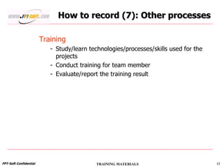 Timesheet trainingfor Project Leader FSOFT | PPT