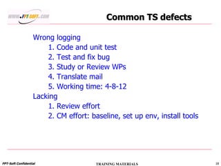 Timesheet trainingfor Project Leader FSOFT | PPT