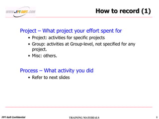 Timesheet trainingfor Project Leader FSOFT | PPT