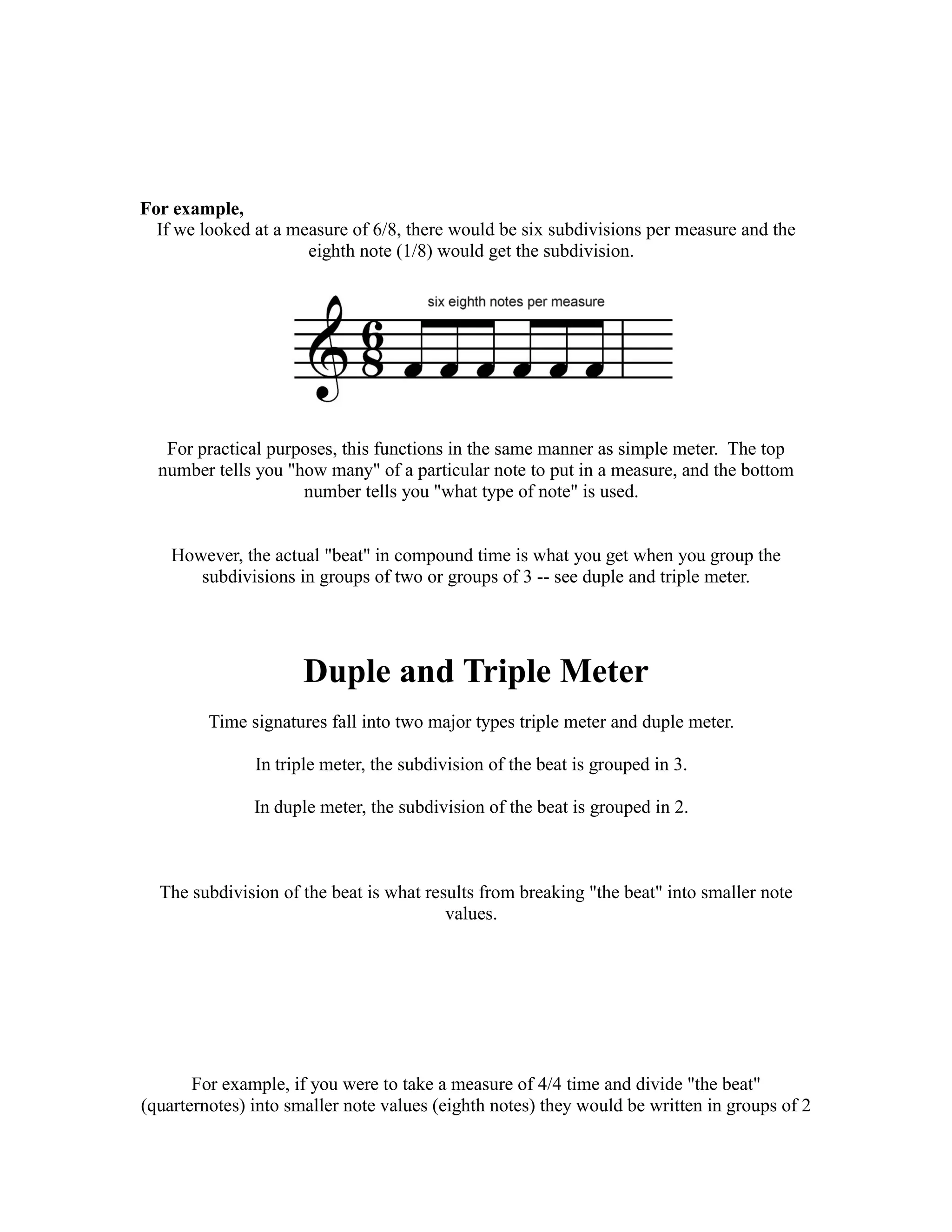 Time Signatures | PDF