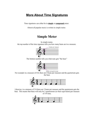 Time Signatures | PDF