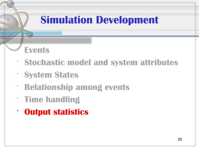 Time Simulation Discrete Event (time) Simulation.pptx