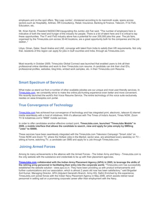 Times jobs | DOCX