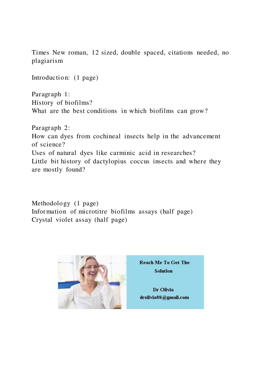 Times New roman, 12 sized, double spaced, citations needed, no pla | DOCX
