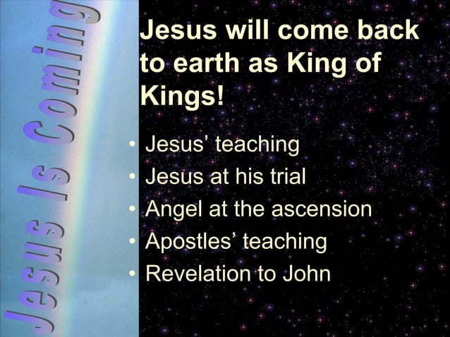 Times of refreshing 2 – Jesus is coming | PPTX