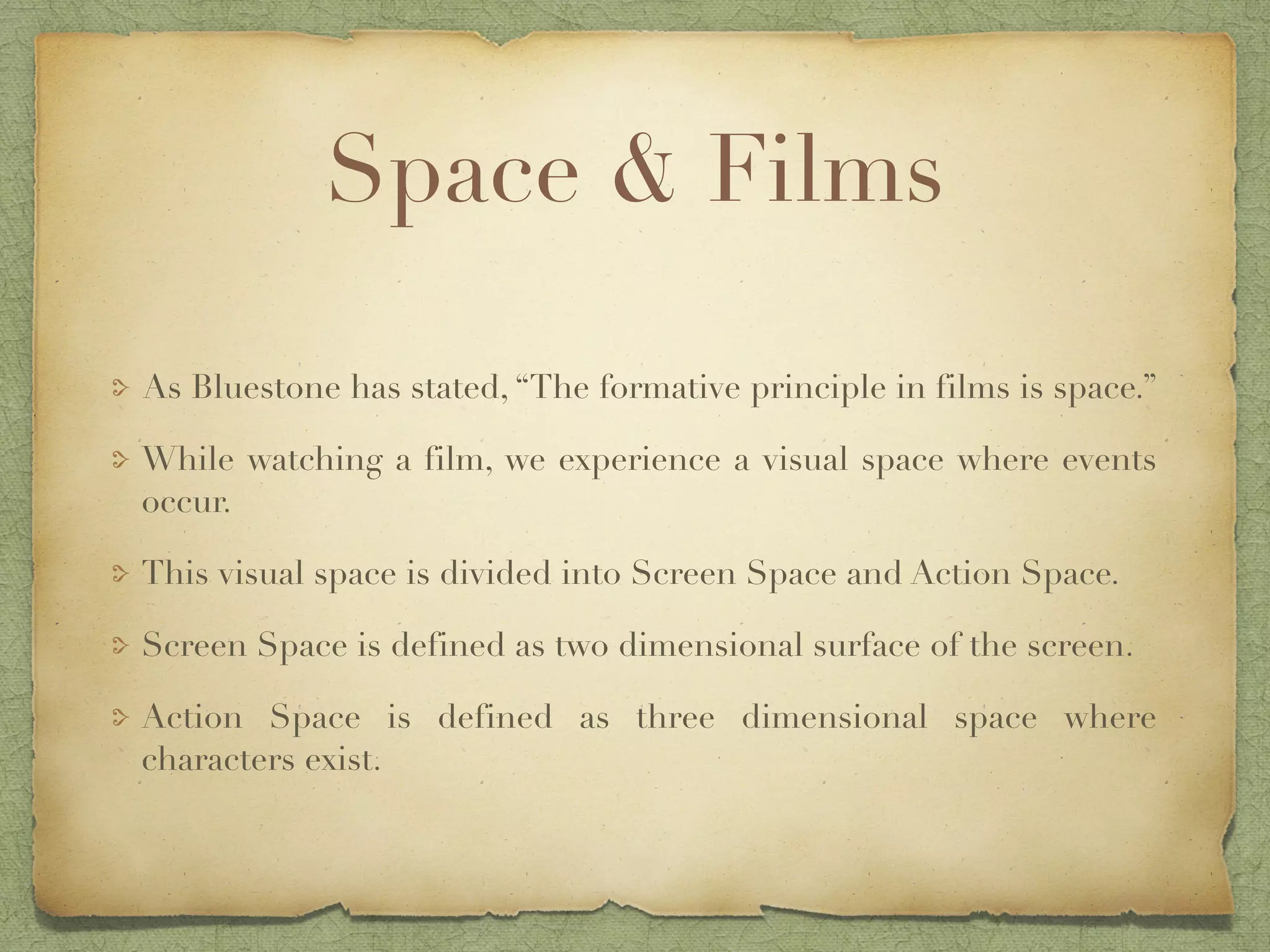 Time & Space in Films & Novels | PDF