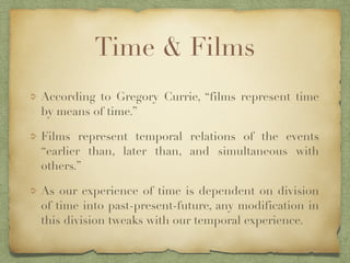 Time & Space in Films & Novels | PDF