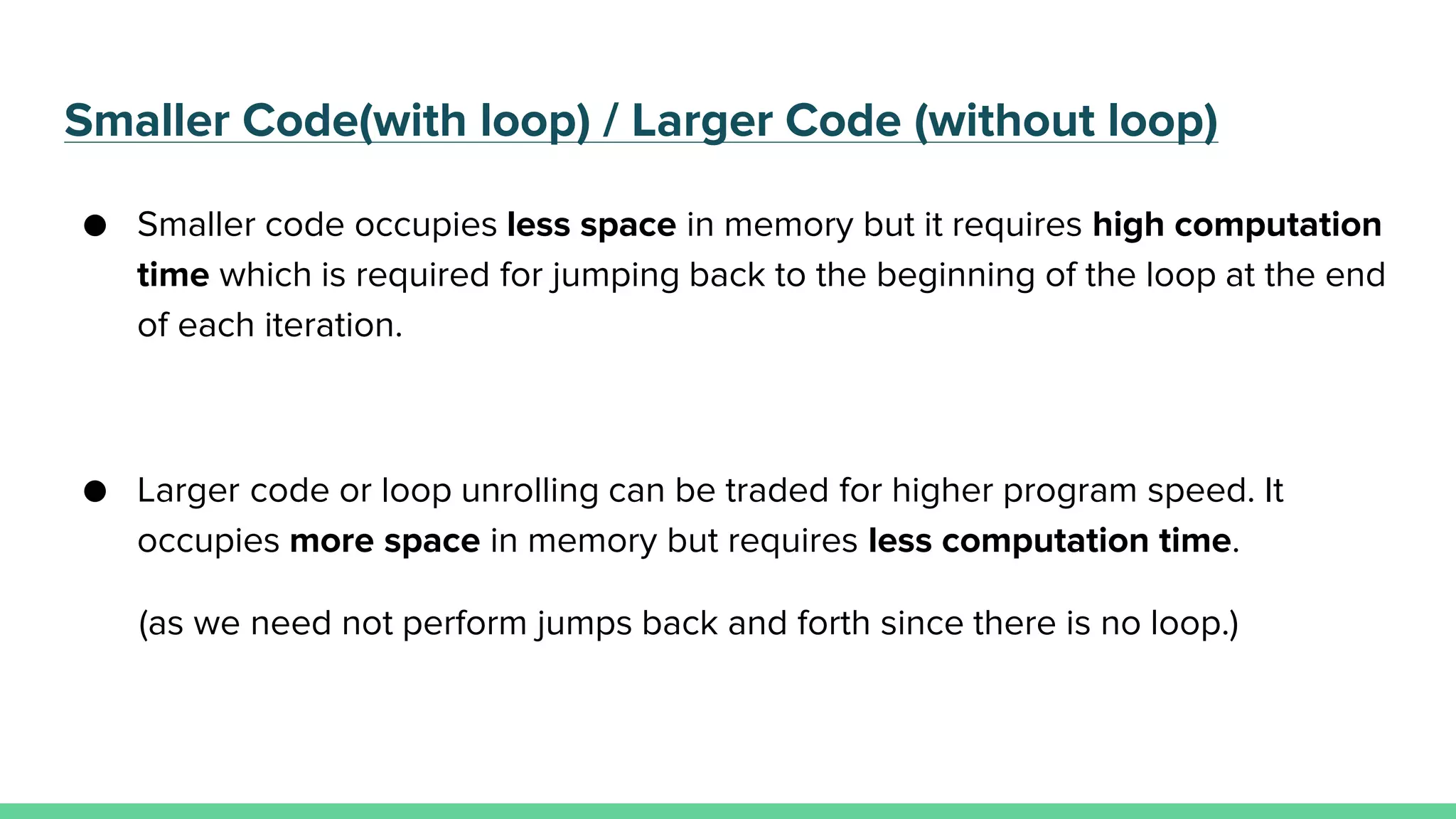 Time Space Trade Off Pptx Programming Languages Computing