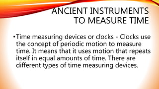 Time speed and motion | PPTX