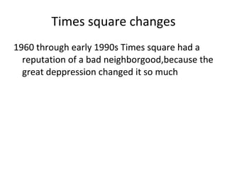 Times square | PPT