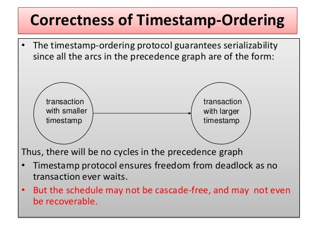 Timestamp protocols
