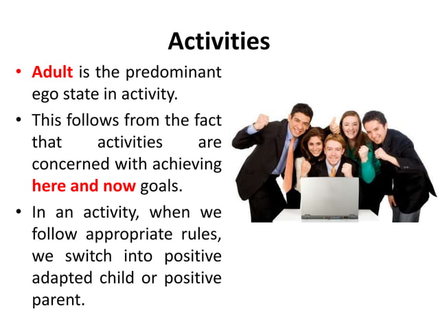 Time structuring - Transactional Analysis | PPTX