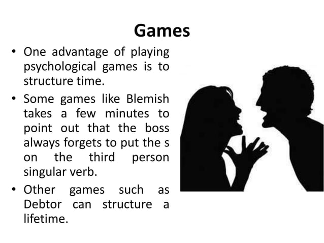 Time structuring - Transactional Analysis | PPTX