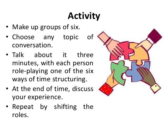 Time structuring - Transactional Analysis | PPTX