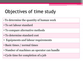 Time study | PPTX
