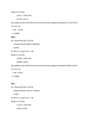 Time Study Analysis Metrics | PDF