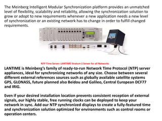 Time synchronization solutions for financial and trading | PPT