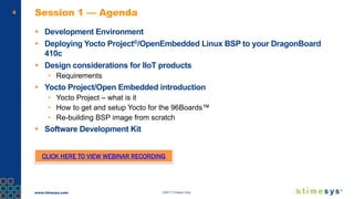Developing for Industrial IoT with Linux OS on DragonBoard™ 410c: Session 1 | PDF