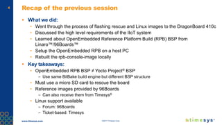 Developing for Industrial IoT with Linux OS on DragonBoard™ 410c ...