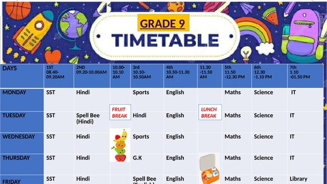 TIMETABLE SAMPLE OF ALL CLASSES 3-10.pptx