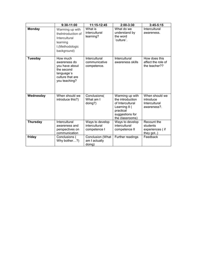 Timetable Assignment 1 Pdf 3729
