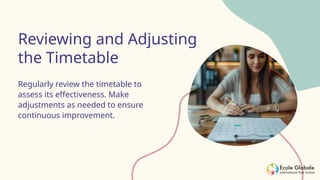 Time Table for Study at Home A Guide for Parents and Students.pptx ...