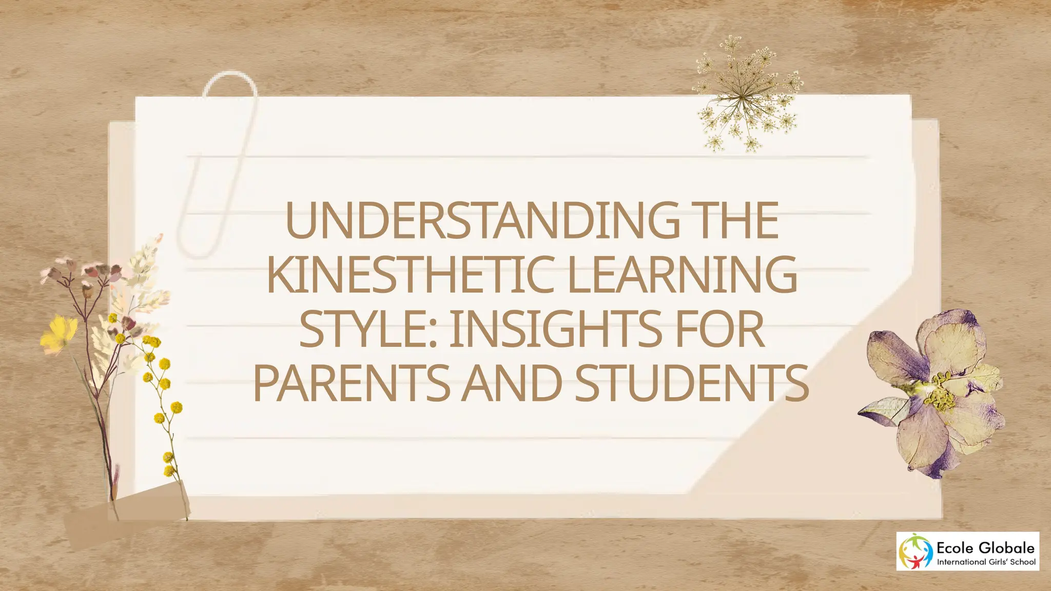 "Understanding the Kinesthetic Learning Style: Insights for Parents and ...