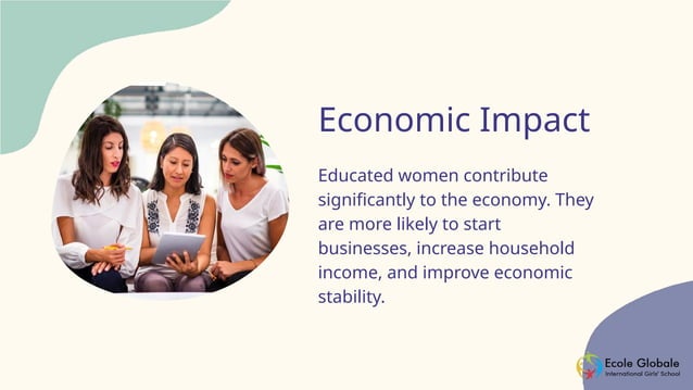 Empowerment of Women Through Education ppt | PPTX