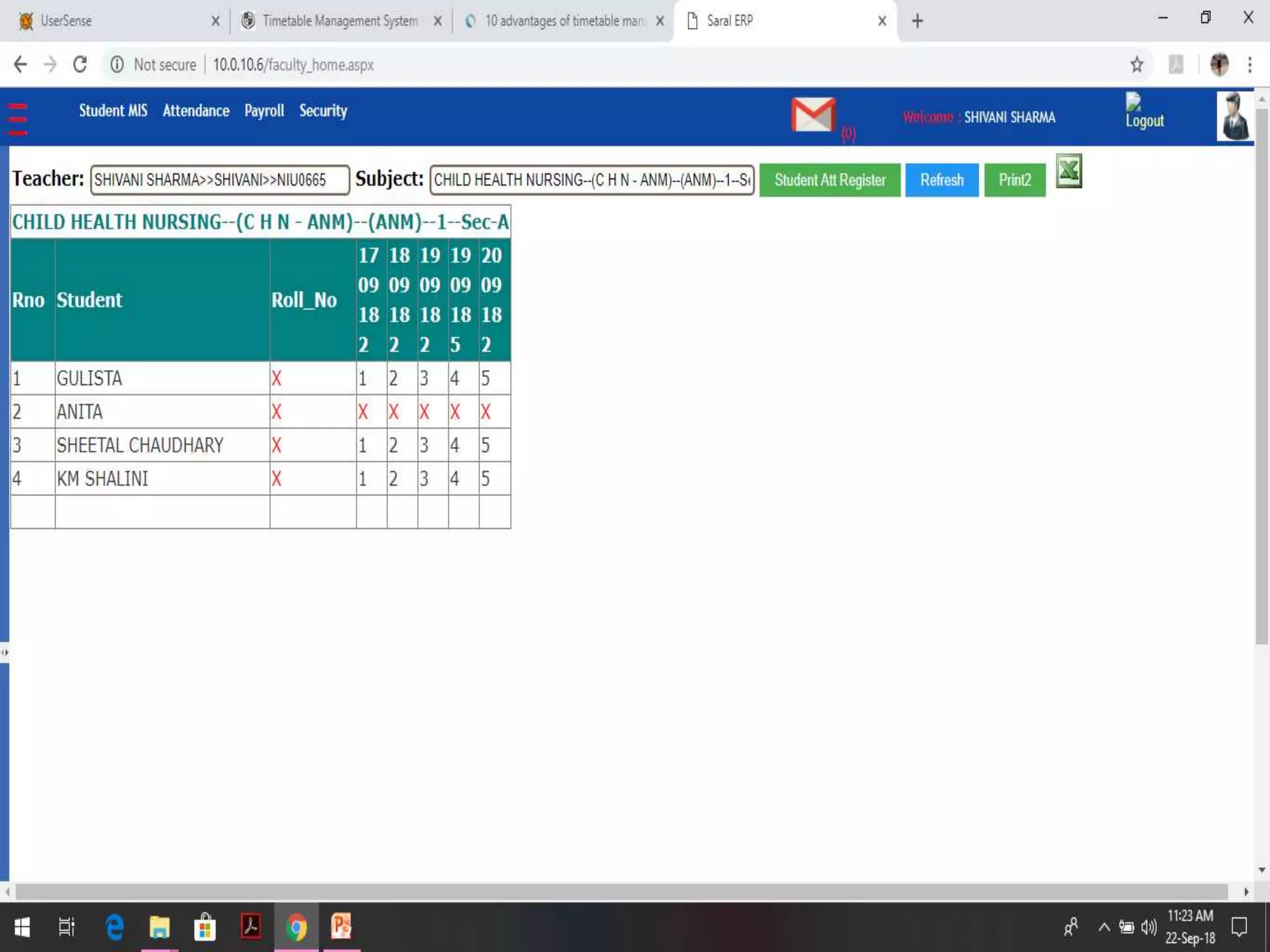 Time table management system | PPTX