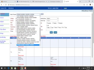 Time table management system | PPTX