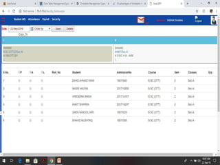 Time table management system | PPT