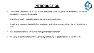 TIME TABLE MANAGEMENT SYSTEM testing.pptx